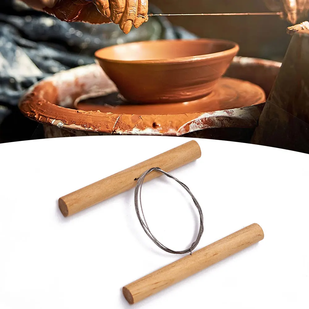 Useful-Wire-Clay-Cutter-for-Clay-Sculpey-Plasticine-Cheese-Pottery-Tool ...