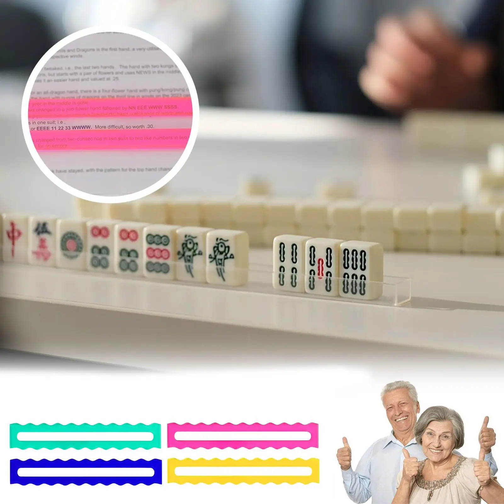 Mahjong Line Finder 4 Pieces Mah Jongg Helper Bright Mahjong Rules ...