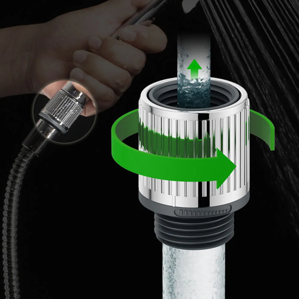 Handheld Shower Head Water Flow Regulator Bathroom Water-saving ...