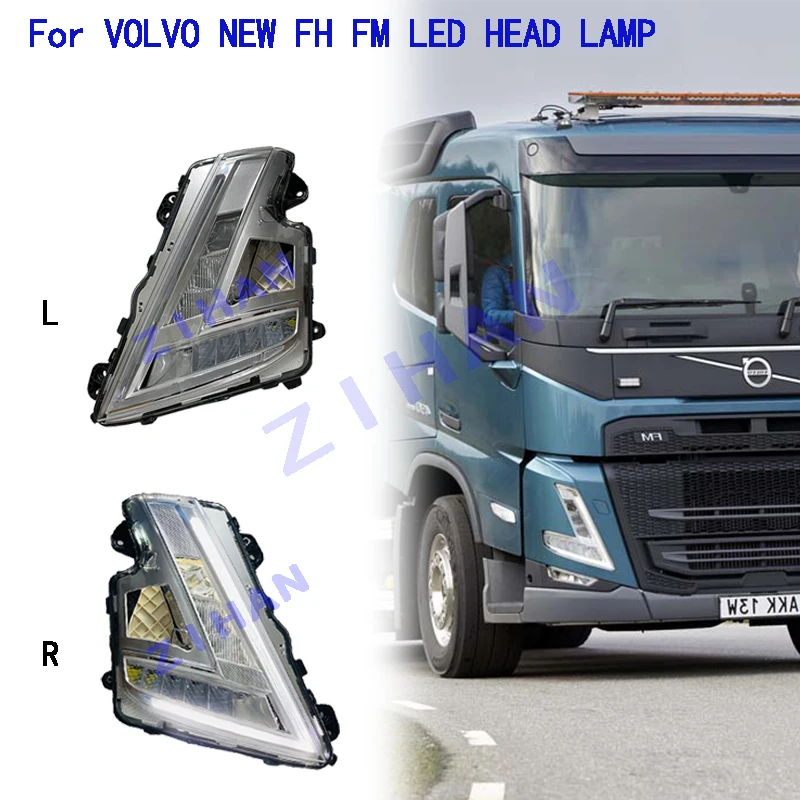 Suitable-For-Volvo-New-FH-FM-Full-Led-Head-Lamp-Left-And-Right-FH4-FH5 ...