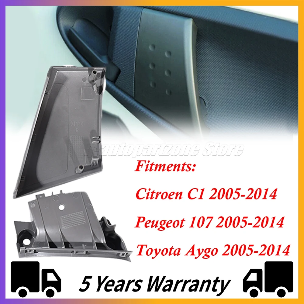 For-Peugeot-107-Toyota-Aygo-Citroen-C1-2005-2014-Car-Gray-Inner-Handle ...