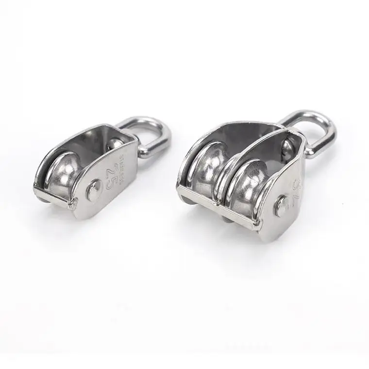 Metal sheave Zinc alloy fixed pulley crown block and tackle Lifting ...