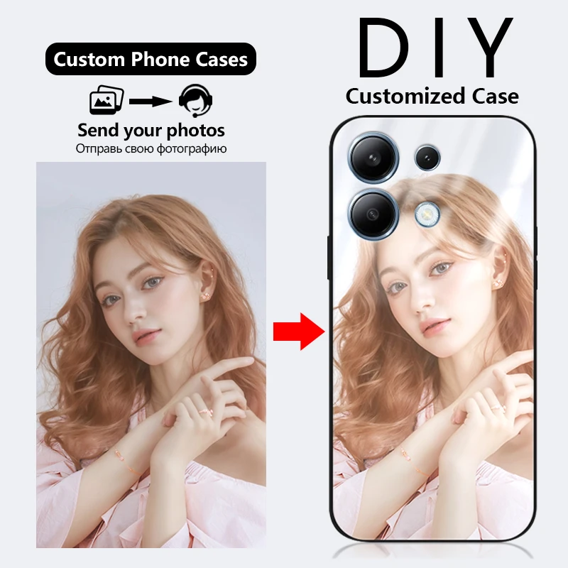 DIY Custom Phone Case For Xiaomi Redmi Note 10 10S 9 9T 9S 8T 8 5 4 4X ...
