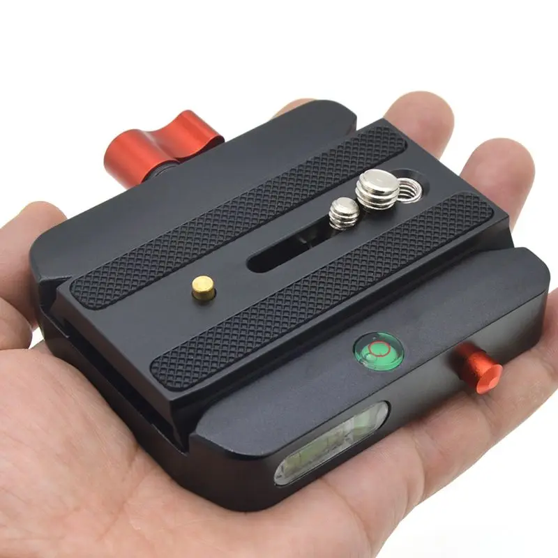 Camera-Quick-Release-Plate-Base-Tripod-Mount-Adapter-with-QR-Clamp-for ...