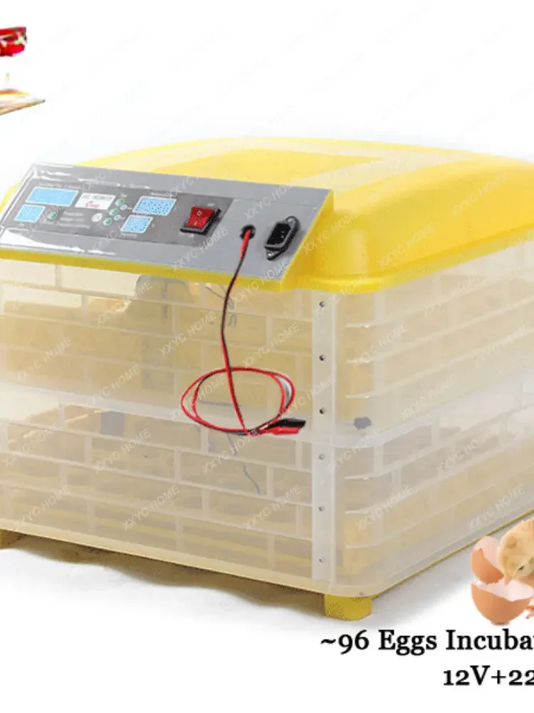 96-Auto-Turner-Full-Automatic-Egg-Incubator-for-Chicken-with-Digital ...