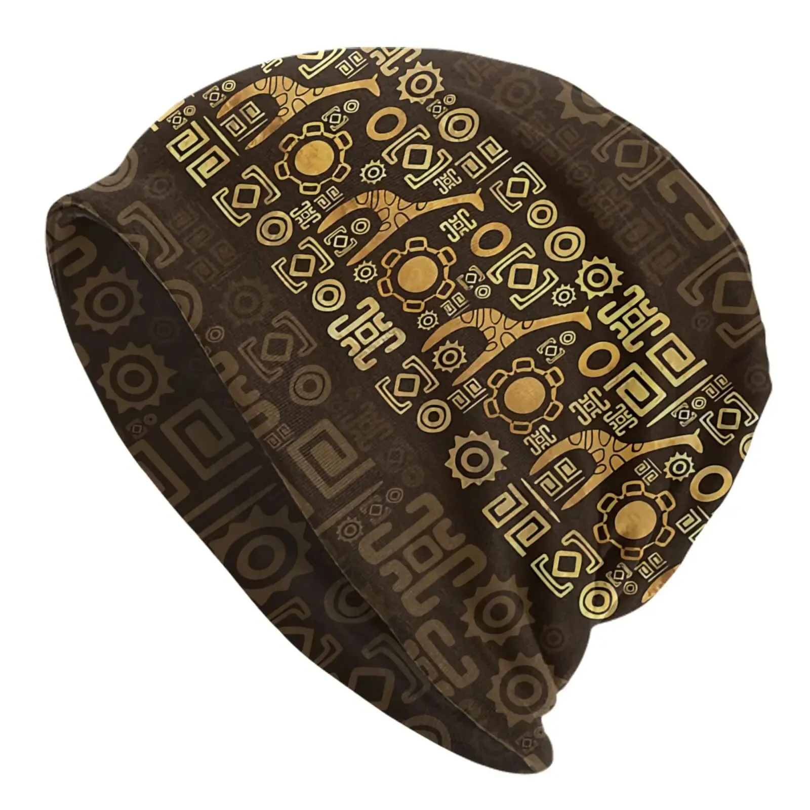 Gorro-con-patr-n-tnico-africano-para-hombre-y-mujer-gorros-de-algod-n ...