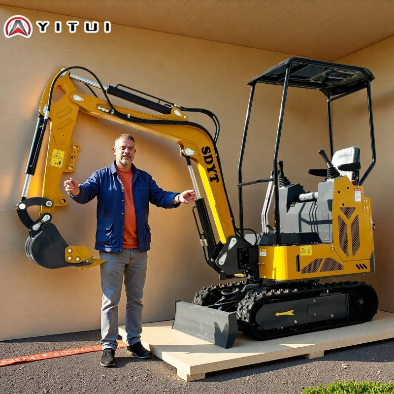 Customized 1.8Ton Mini Excavator With Kubota Engine CE Epa Euro 5 & EPA ...
