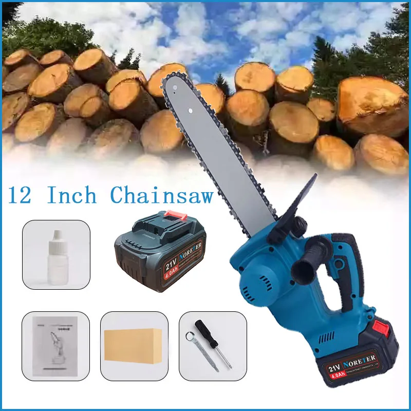 12-Inch-Brushless-Electric-Saw-with-Oiler-Handheld-Cordless-Portable ...