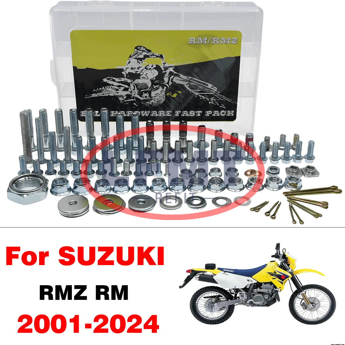 Motorcycle-Full-Plastics-Fastener-Kit-Hardware-Bolt-Factory-Style-For ...