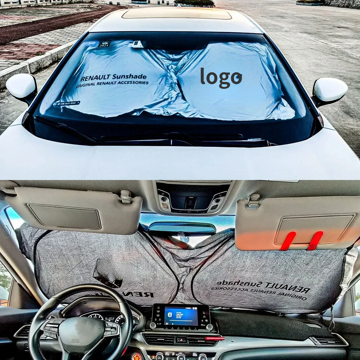 Car-Sun-Shade-Protector-Auto-Front-Window-Sunshade-Covers-For-Renault ...