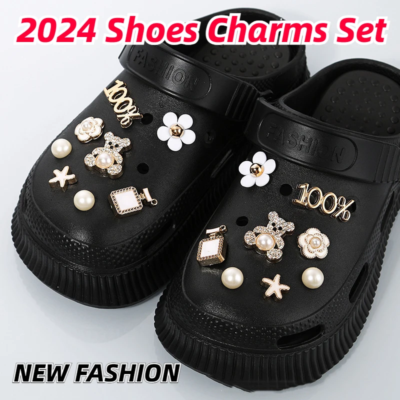 DIY-Metal-Fashion-Set-Hole-Shoe-Charms-Accessories-PVC-Shoe-Buckle-Cute ...