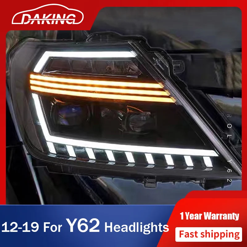 Car-Styling-Headlights-for-Nissan-Patrol-2012-2019-Y62-LED-DRL ...