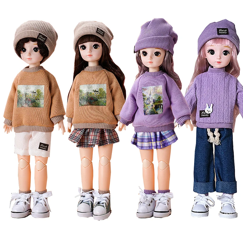 NEW-Casual-Set-1-6-Bjd-30CM-Doll-or-Replacement-Clothes-Skirt ...
