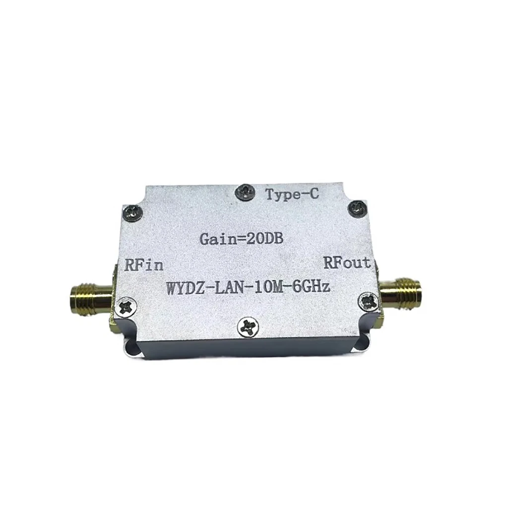 TYPE-C-LAN-10Mhz-6GHz-High-Flatness-Amplifier-Gain-20DB-RF-Signal-AMP ...