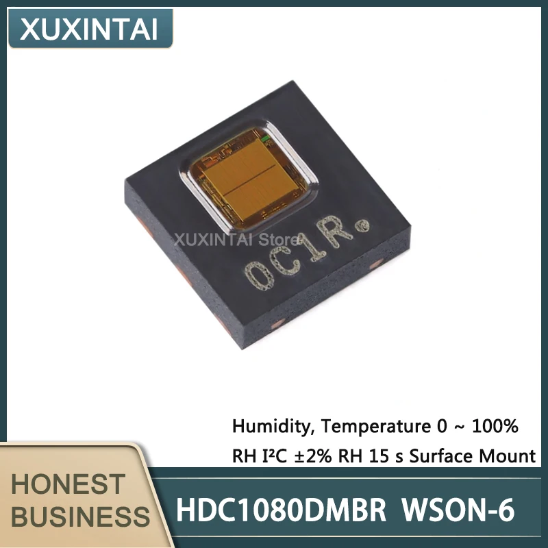 10Pcs-Lot-New-Original-HDC1080DMBR-HDC1080-Humidity-Temperature-0-100 ...