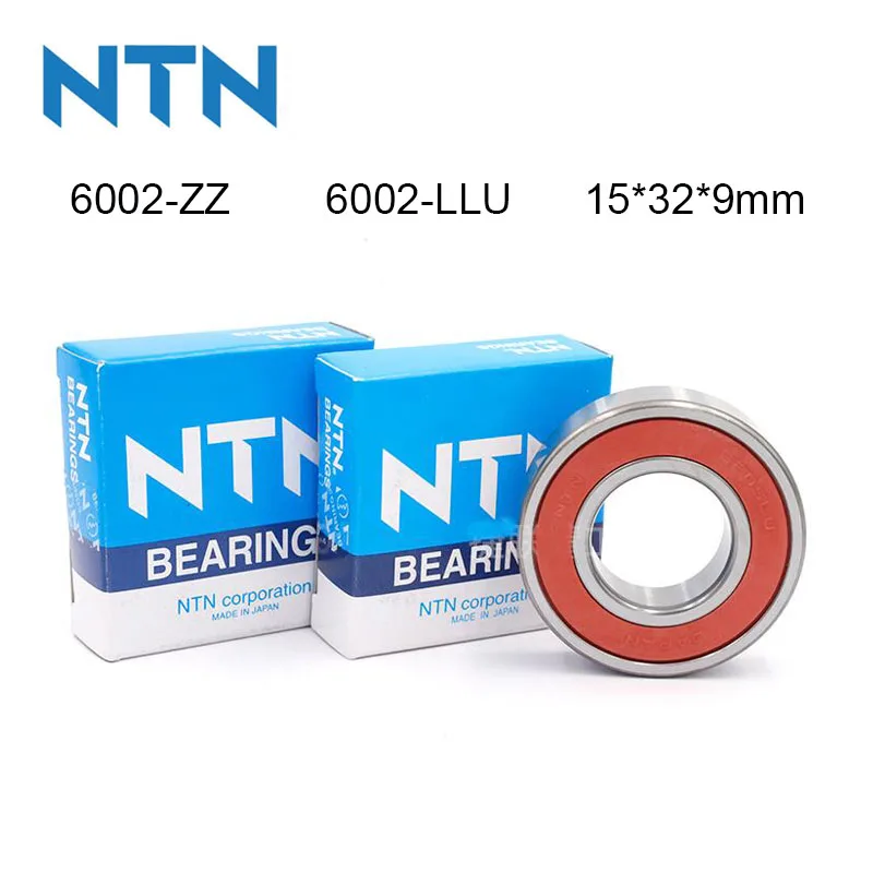 Japan 100% Original NTN Bearing 5/10Pcs 6002-ZZ 6002-LLU ABEC-9 Ball ...