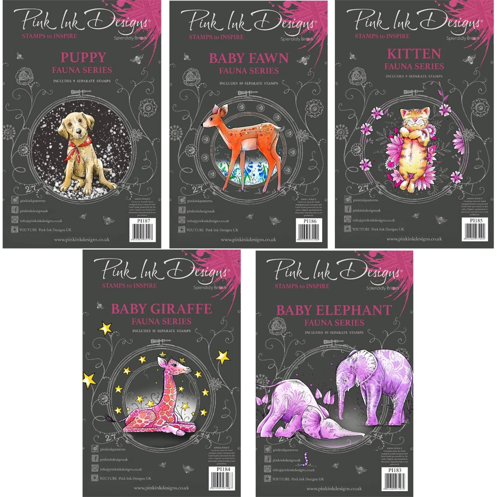 Cute Animal Stamps Dies Card Making | Scrapbook Clear Stamps Die Cut ...