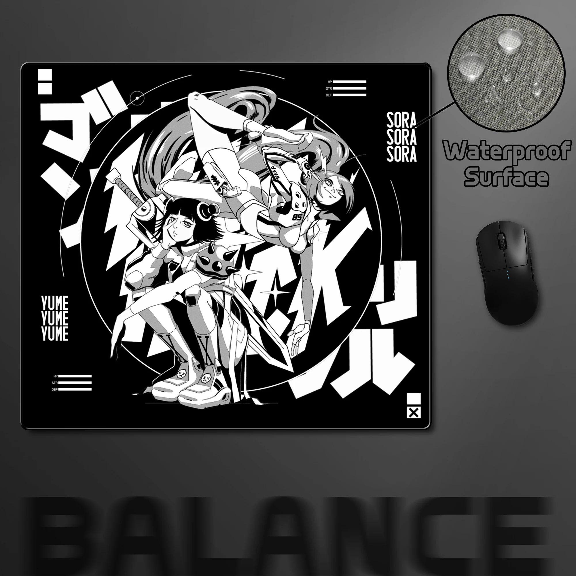 Wallhack Arcade Twins Sora Mouse Pad FPS Gamer Professional E-Sports ...