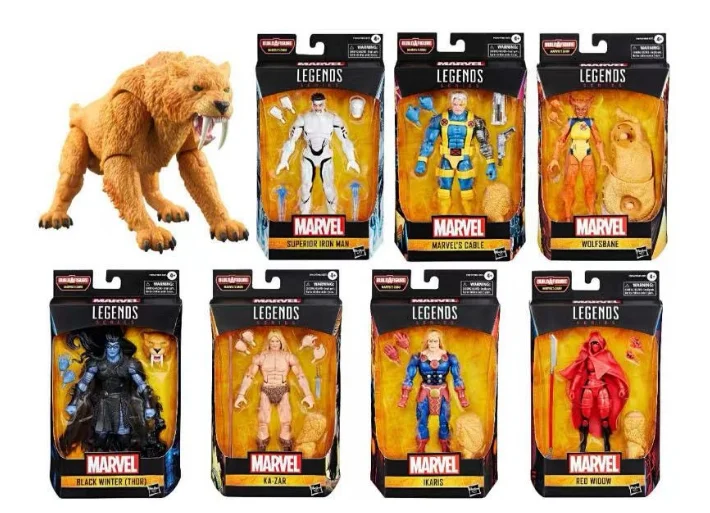 Marvel-Legens-Figuras-X-Men-Cazal-Electric-Cable-Black-Winter-Raytheon ...