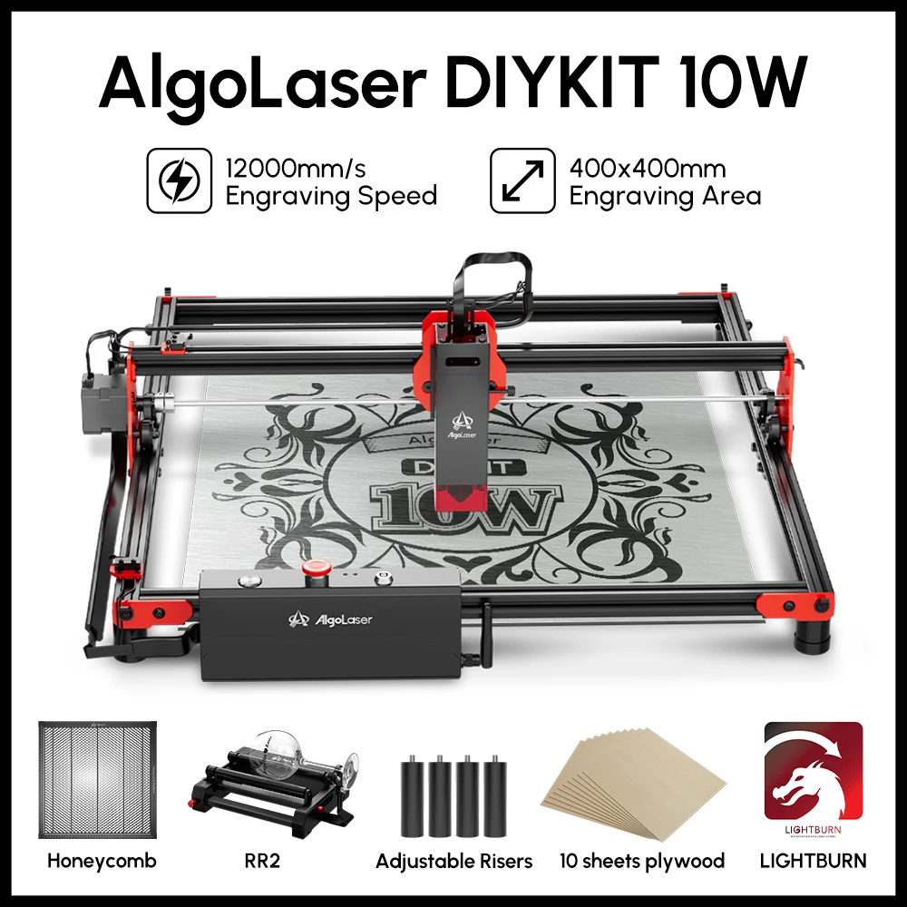 AlgoLaser-DIY-10W-Laser-Master-Engraver-Cutter-For-Beginner-40-40cm ...