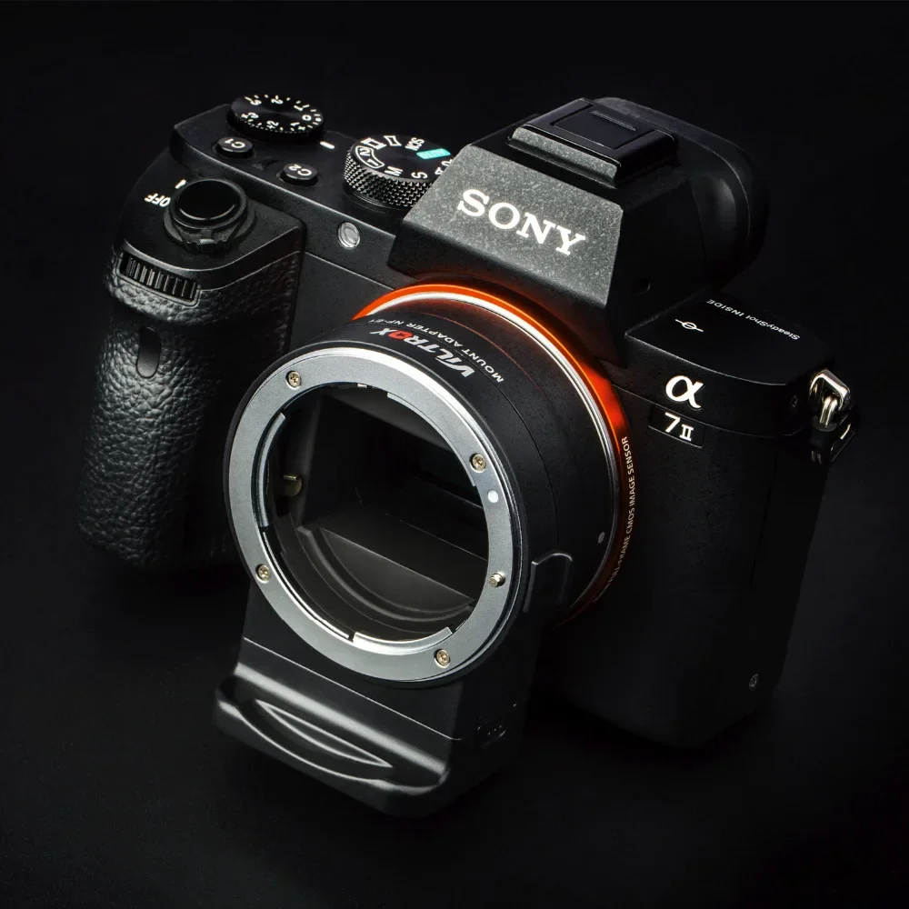 VILTROX NF-E1 Auto Focus Lens Mount Adapter,EXIF for Nikon F Lens to ...