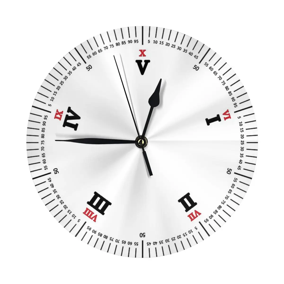 Metric Decimal Time Wall Clock Room Decoration Clock Must-have Ornament ...