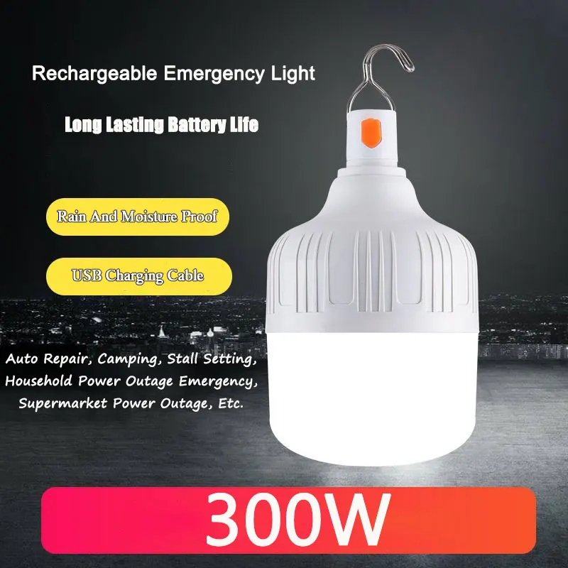 New-Portable-USB-Rechargeable-LED-Emergency-Lights-House-Outdoor ...