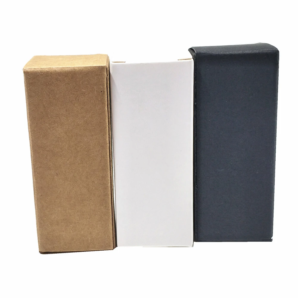 Kraft Paper Paperboard Package Box | Perfume Bottle Paper Box Black ...