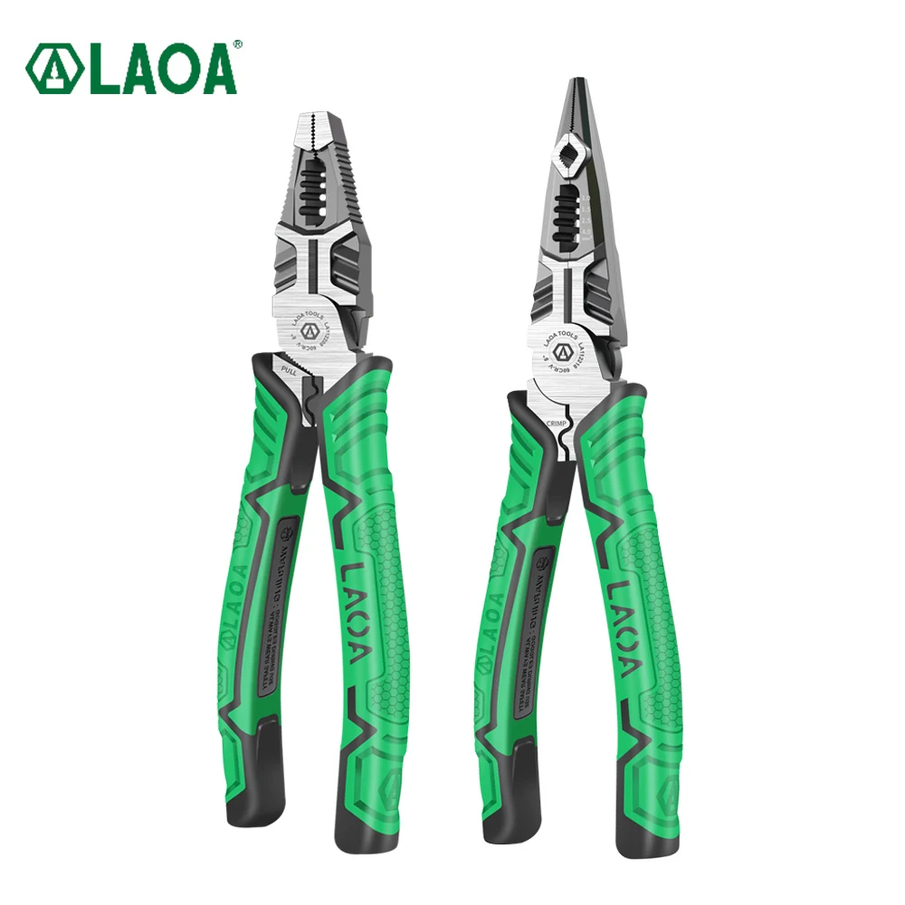 Laoa 5 In 1 Electrician Multi-functional Wire Pliers Electrician Pliers ...