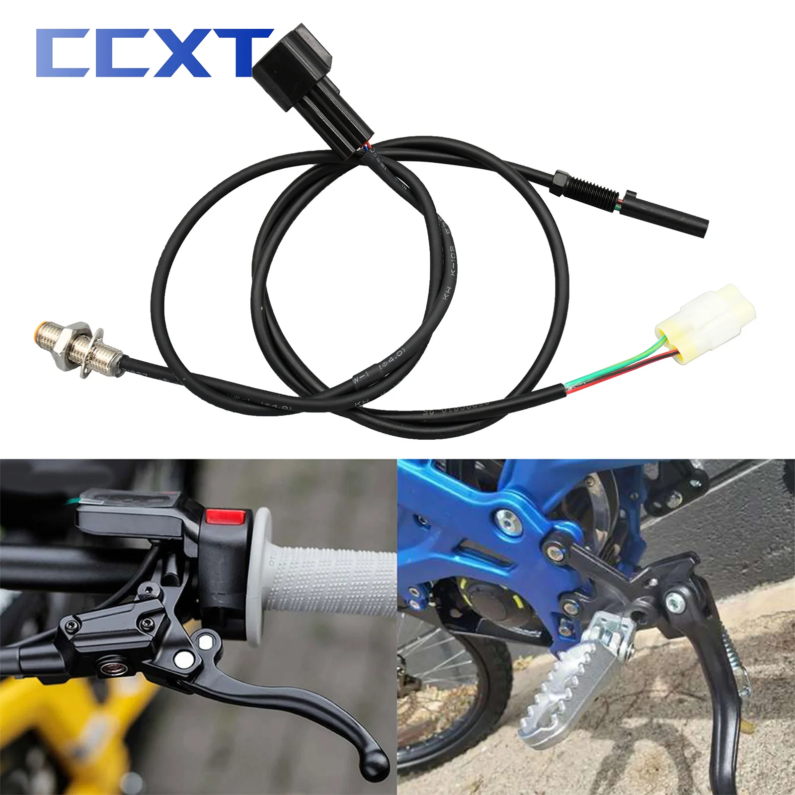 Motorcycle-Front-Brake-Stop-Switch-Line-Kickstand-Side-Stand-Flameout ...