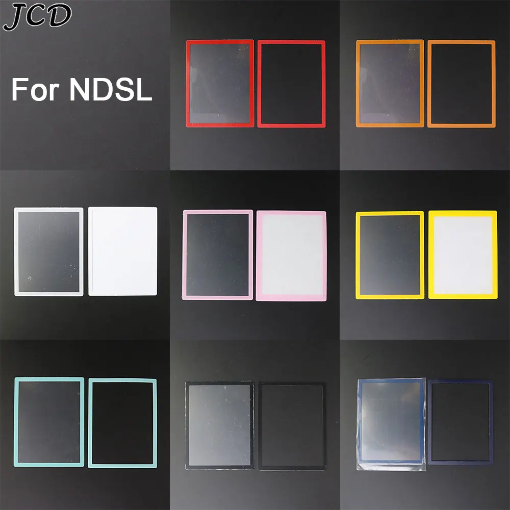 JCD-Top-Upper-LCD-Screen-Cover-Bottom-Lower-Cover-Frame-Plastic-Lens ...