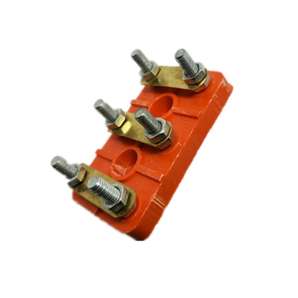 Bloque de terminales de Motor trifásico, estante de tablero de cableado ...