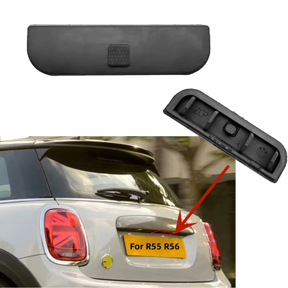 Car Rear Bumper Trunk Back Door Handle Button Cover For BMW MINI Cooper ...