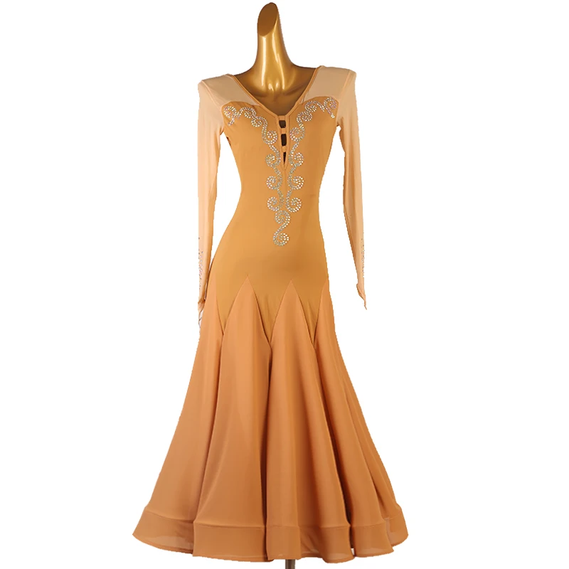 High-End-Ballroom-Dance-Competition-Dress-National-Standard-Women ...