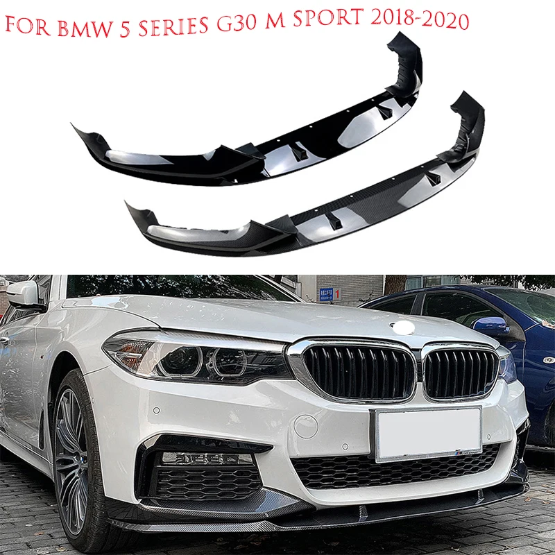 Car-Accessories-Front-Bumper-Spoiler-Lip-Lower-Body-Kit-Splitters-Blade ...