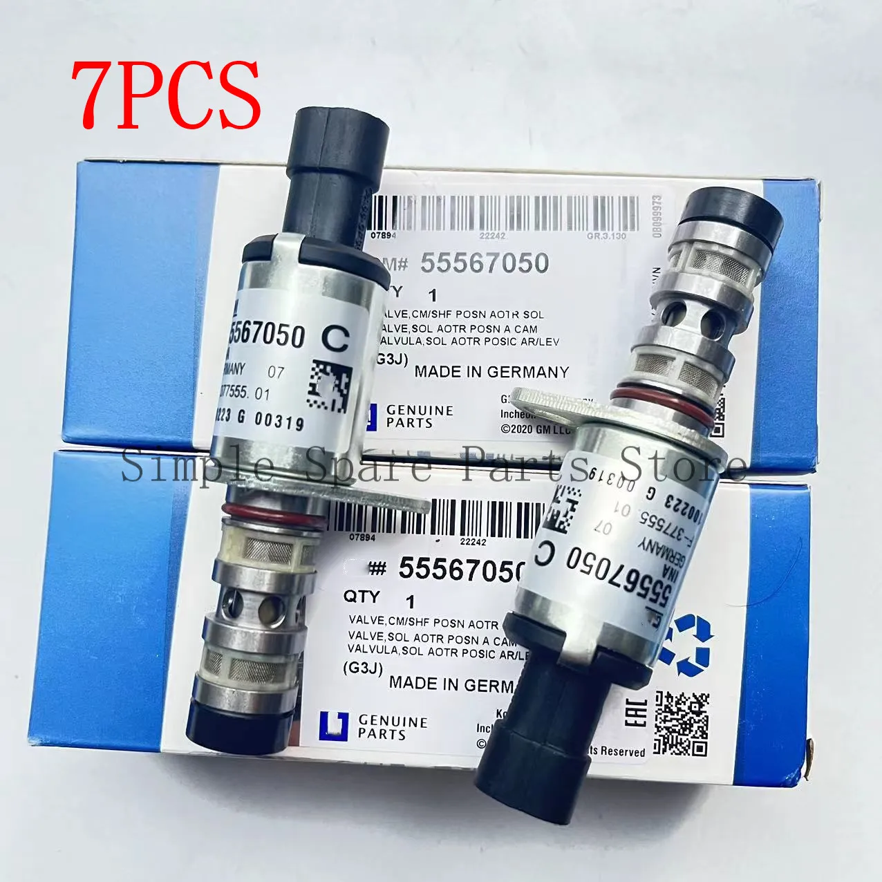 7pcs-55567050-Camshaft-CAM-Position-Actuator-Solenoid-For-Chevrolet ...