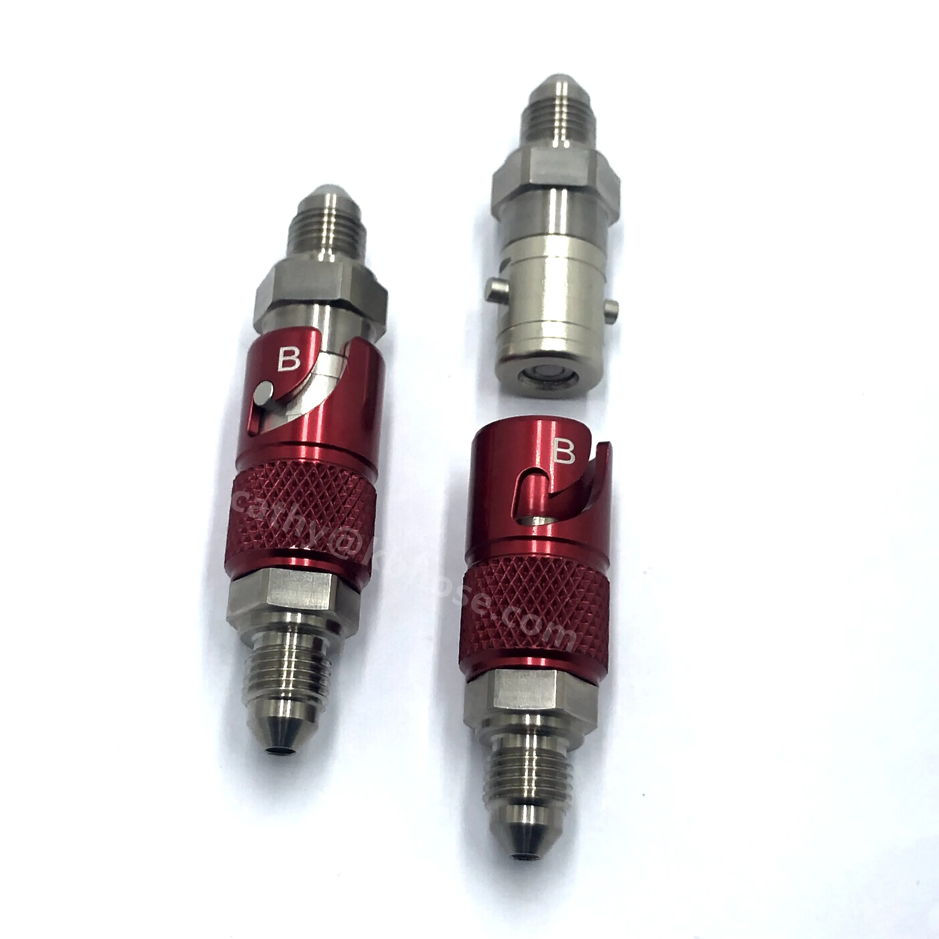 Venhill Aluminium Quick Release Dry Disconnect Reconnect Brake Coupling