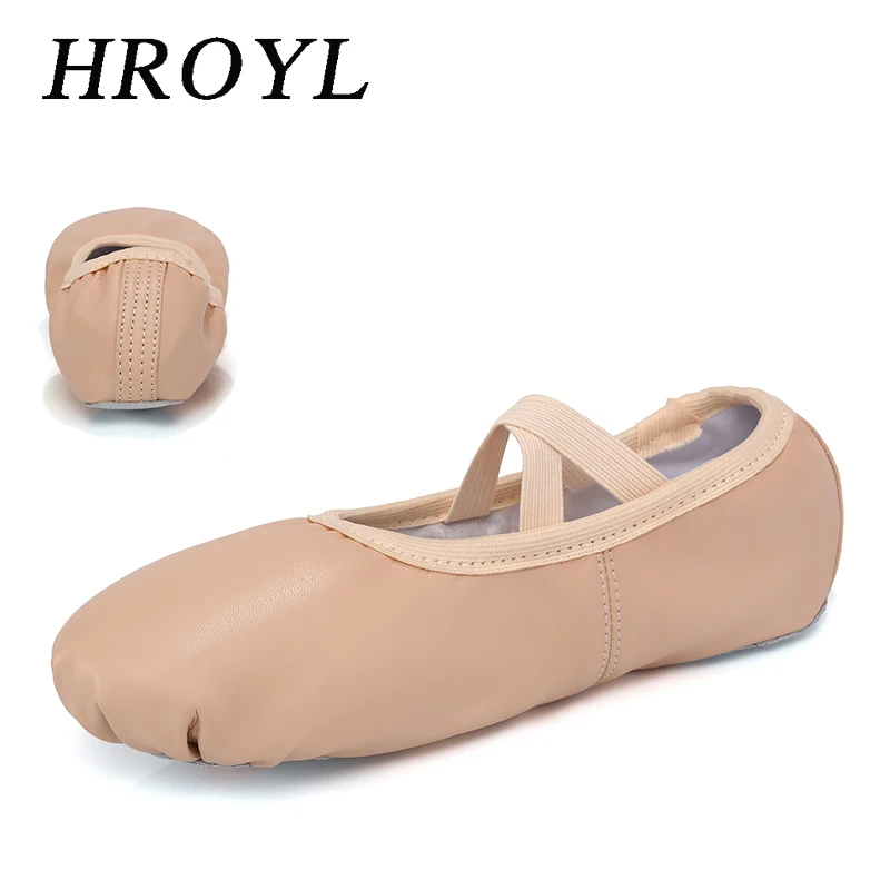 Girls Women Ballet Slippers Ballet Dance Shoes Adult Gymnastics ...