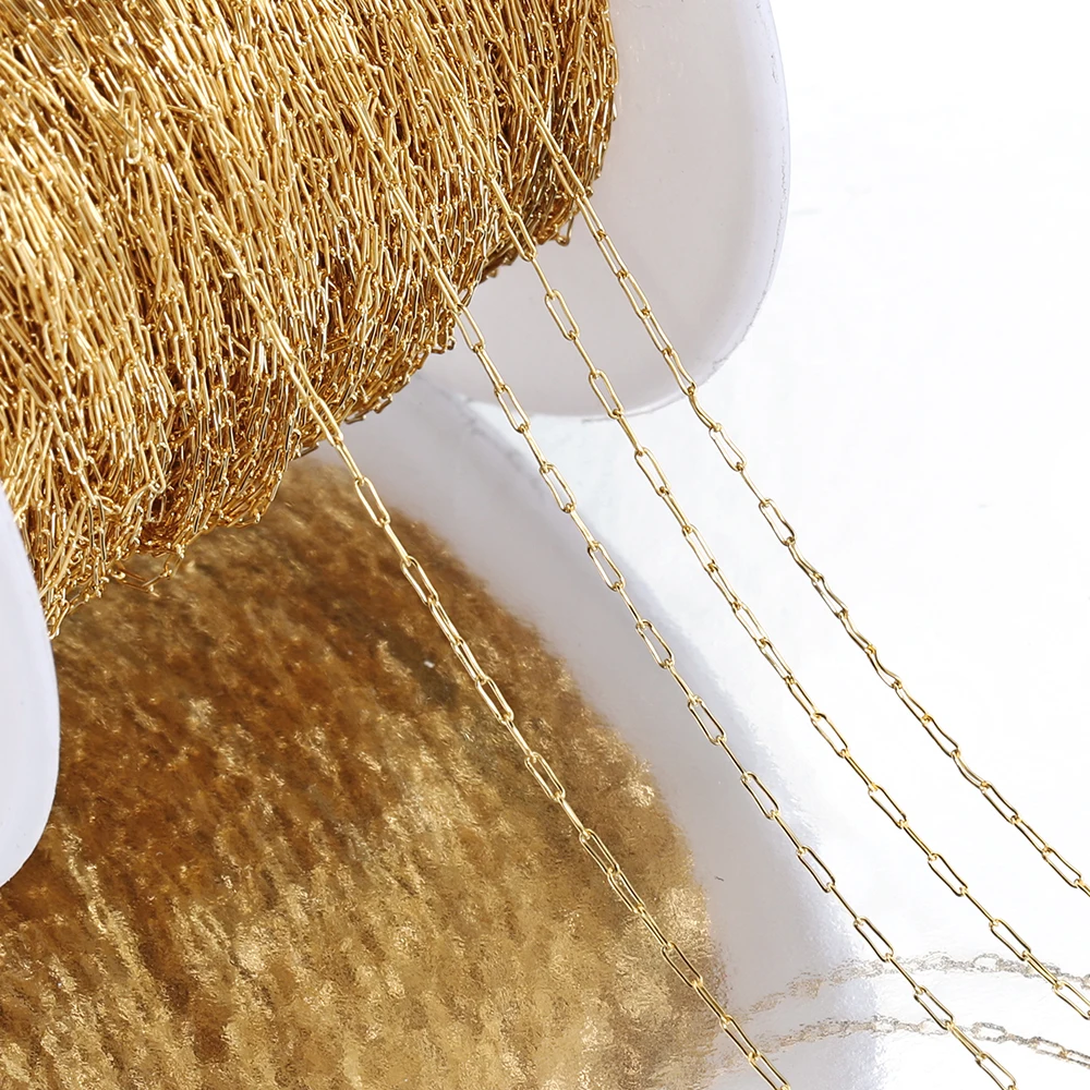 No-Fade-10Meters-2Meters-Stainless-Steel-Chain-Super-Fine-Thin-Beading ...