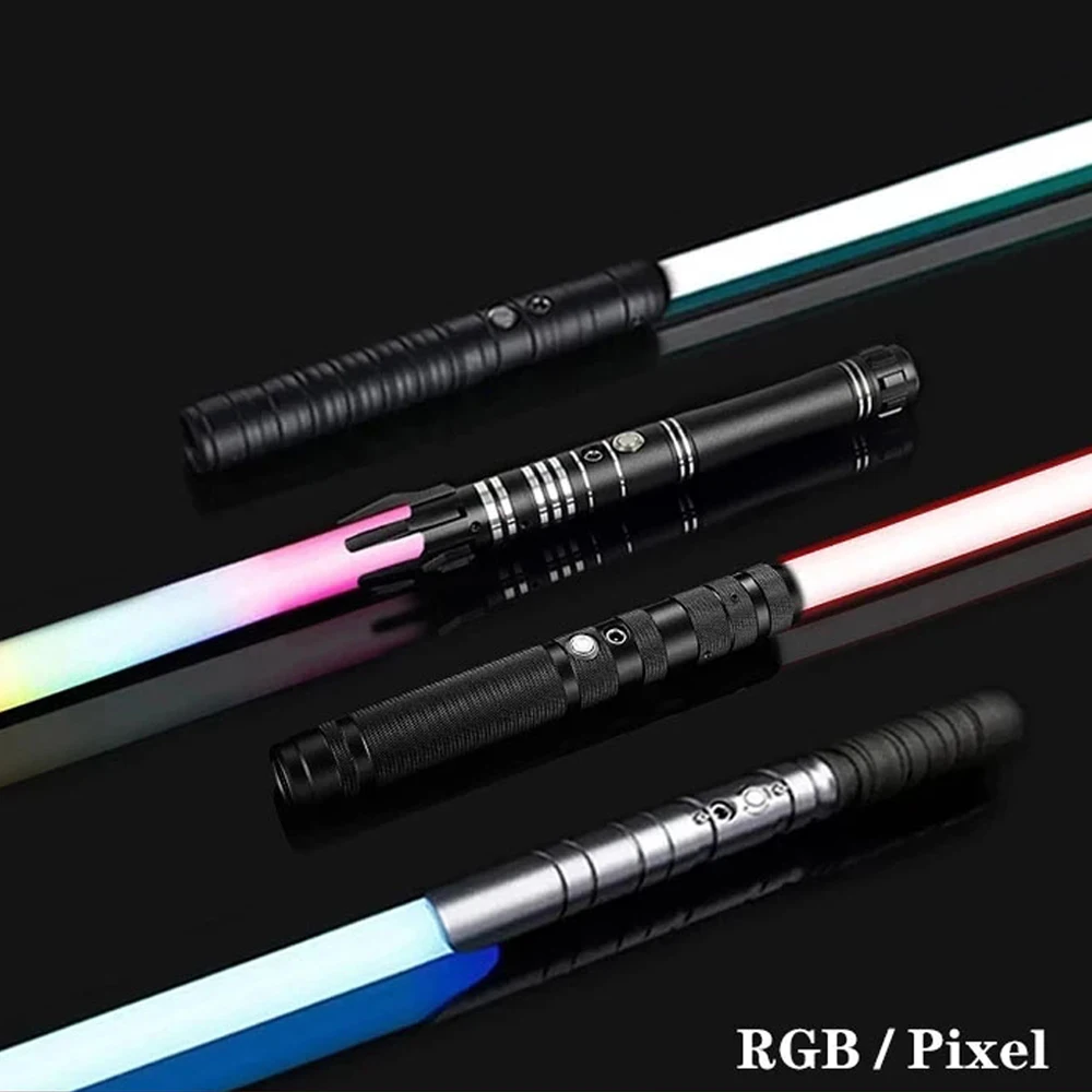 Neo Pixel Lightsaber Laser Rgb Xenopixel Metal Light Saber Sword Toys ...