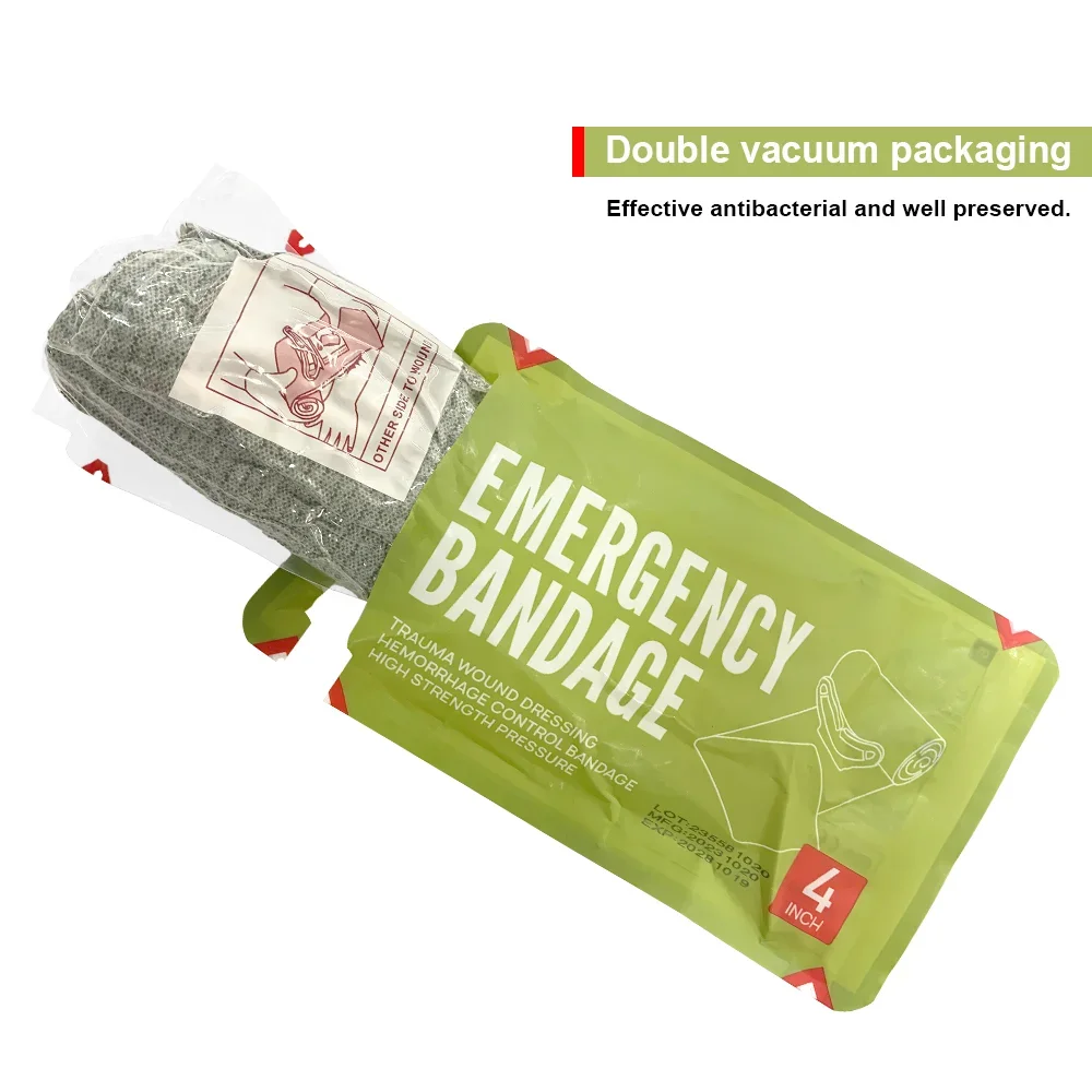Medical Trauma Kit - Israeli Bandage 4/6inch for Emergency First Aid ...