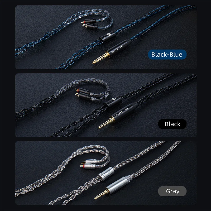 KBEAR ST12Plus iem cable 2pin Upgrade Cable Copper Cable Connector 4N 4 ...