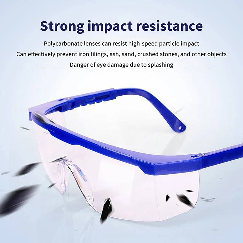 Work Safety Eye Protecting Glasses Goggles Industrial Anti-Splash Wind ...