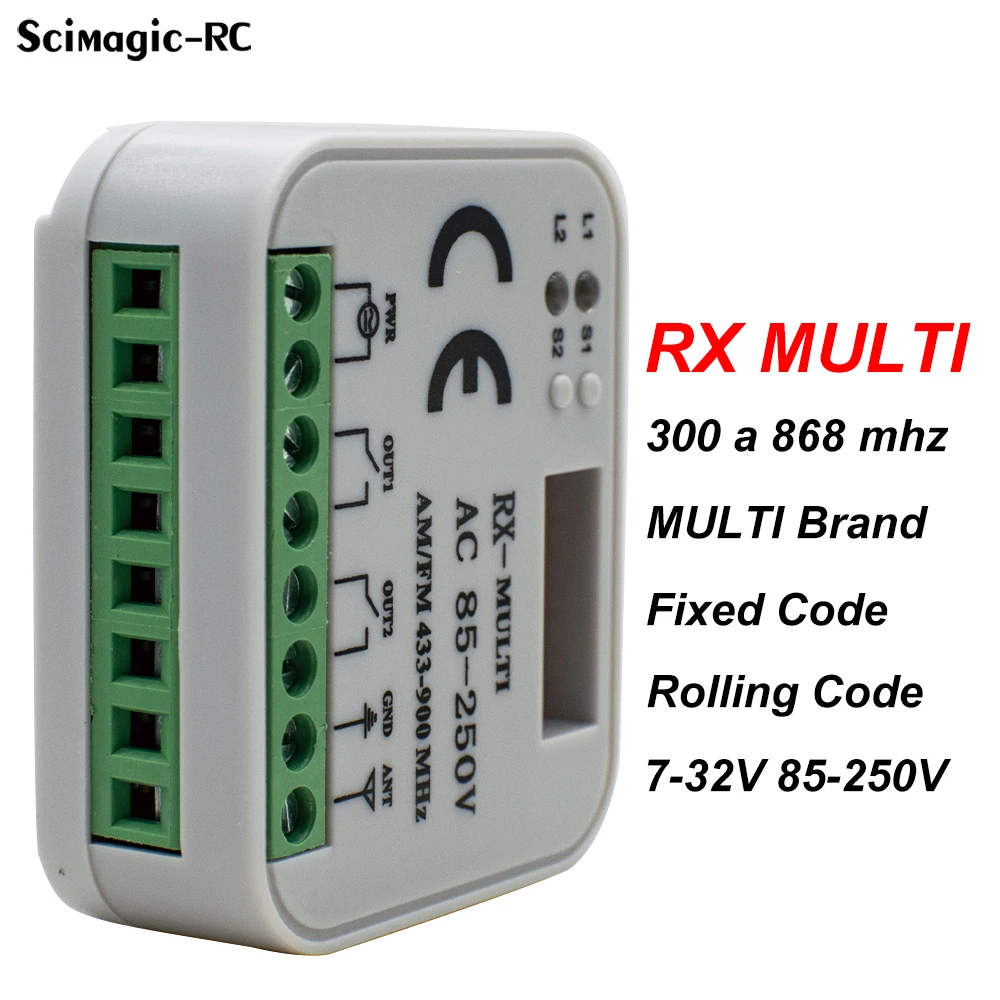 SMG-662-Universeel-Voor-Garagedeur-Ontvanger-Rx-Multi-300-900Mhz-Poort ...