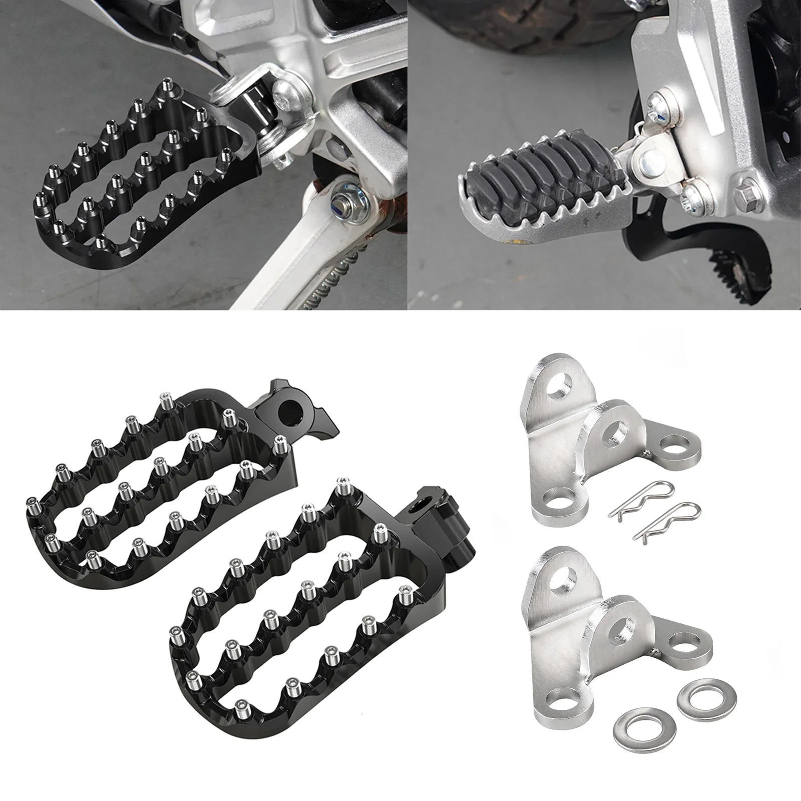 20MM-Lowering-Bracket-Footrest-Footpeg-For-Yamaha-Tenere-700-XTZ700 ...