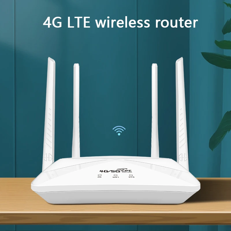 Eatpow 4g Wifi Router With Sim Card Slot Hotspot 4g Cpe Antenna 16 ...