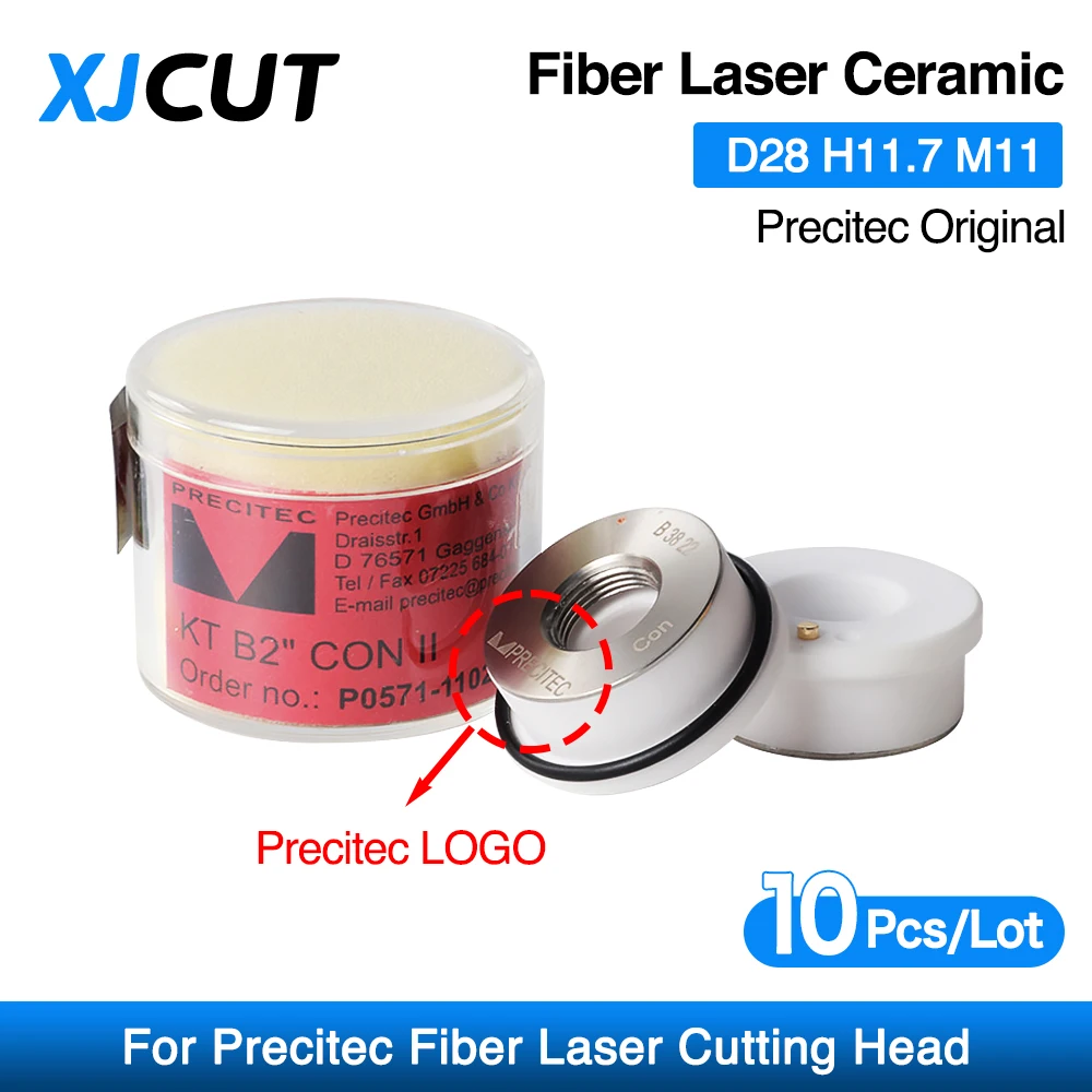10pcs-Lot-Precitec-Original-Laser-Ceramic-D28-Nozzle-Holder-P0571 ...