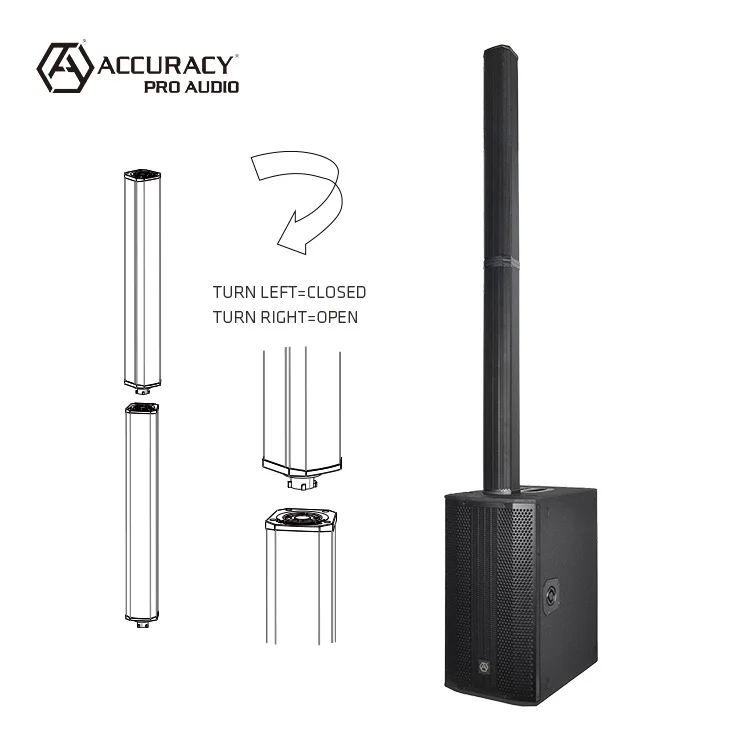 Accuracy Pro Audio AC22TD3 Column Speakers Professional Speakers Audio ...