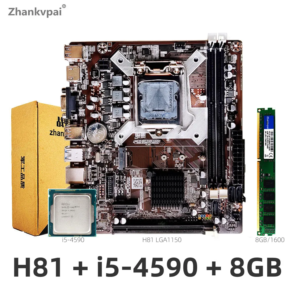 Placa-m-e-h81-lga-1150-com-intel-cori5-4590-cpu-ddr3-8gb-1600mhz-vga ...