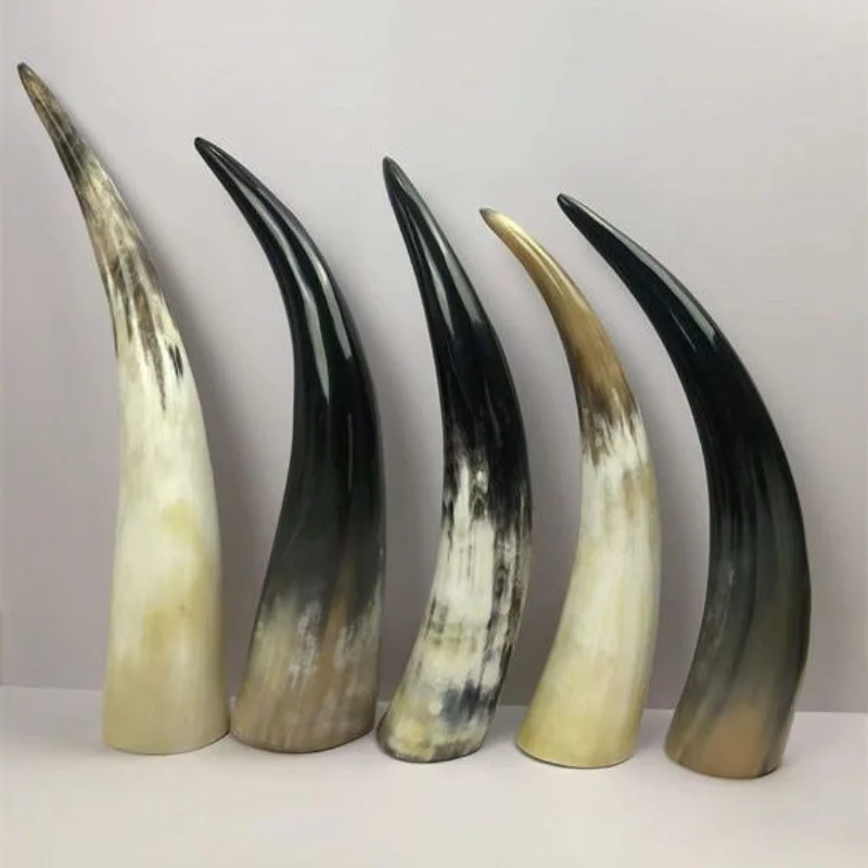 Ornements-artisanaux-en-corne-v-ritable-pour-la-maison-support ...